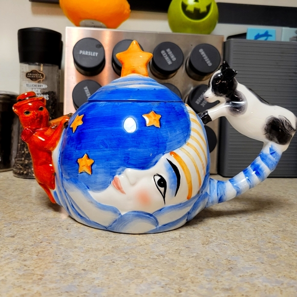 Kitchen | Vintage Cow Jumped Over The Moon Tea Pot | Poshmark